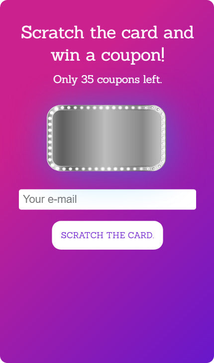 Purple • Scratch Card – crazyrocket